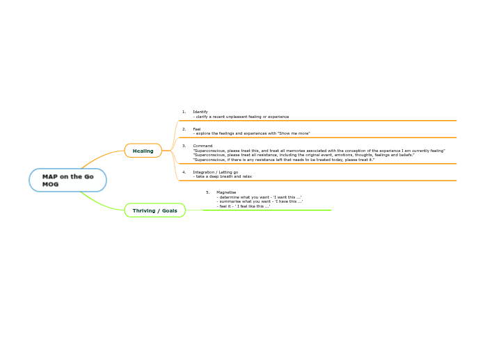 MAP on the Go - Mind Map